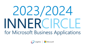 Cegeka erhält den Microsoft Business Applications Inner Circle-Award 2023/2024